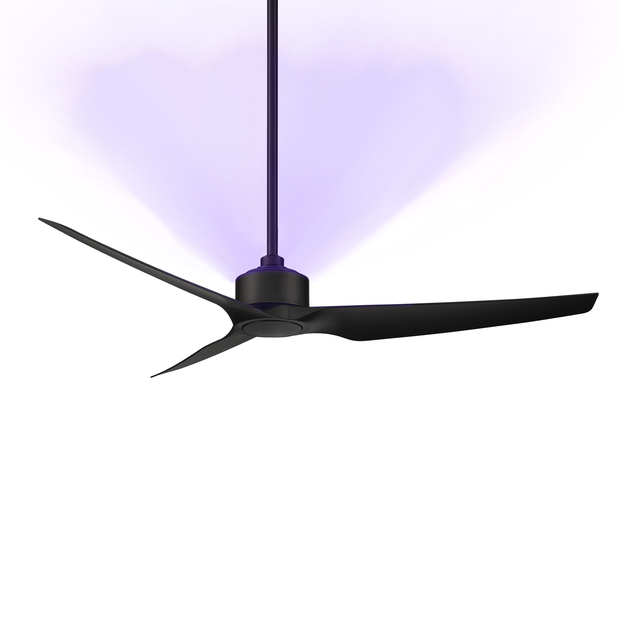 Terminator Indoor and Outdoor 3-Blade Smart Ceiling Fan 54in Matte ...