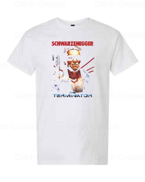 Terminator Original Movie Poster Sci-Fi Action Film Fan Classic Tee up ...