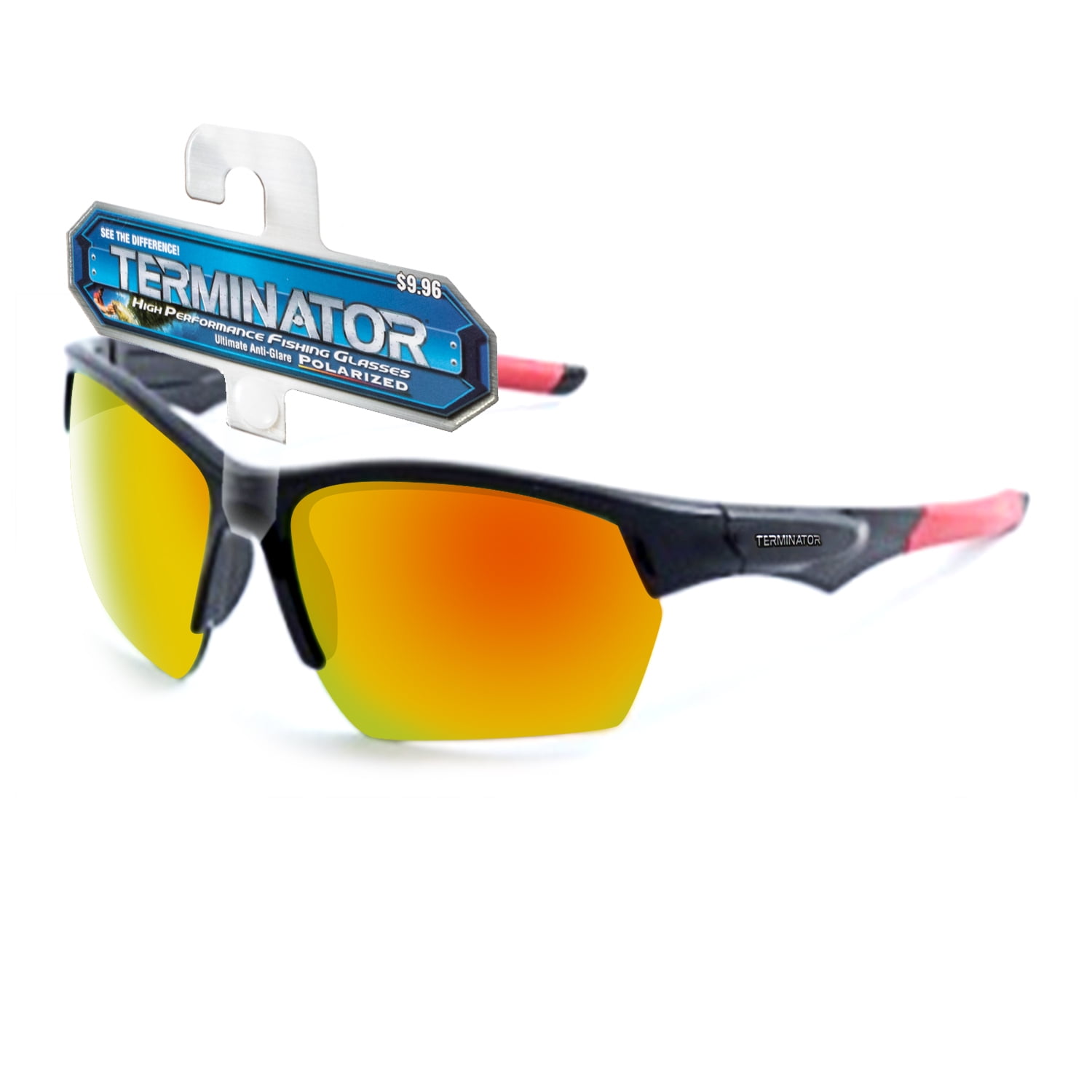 Terminator Polarized Fishing Sunglasses - ALPHA - Walmart.com