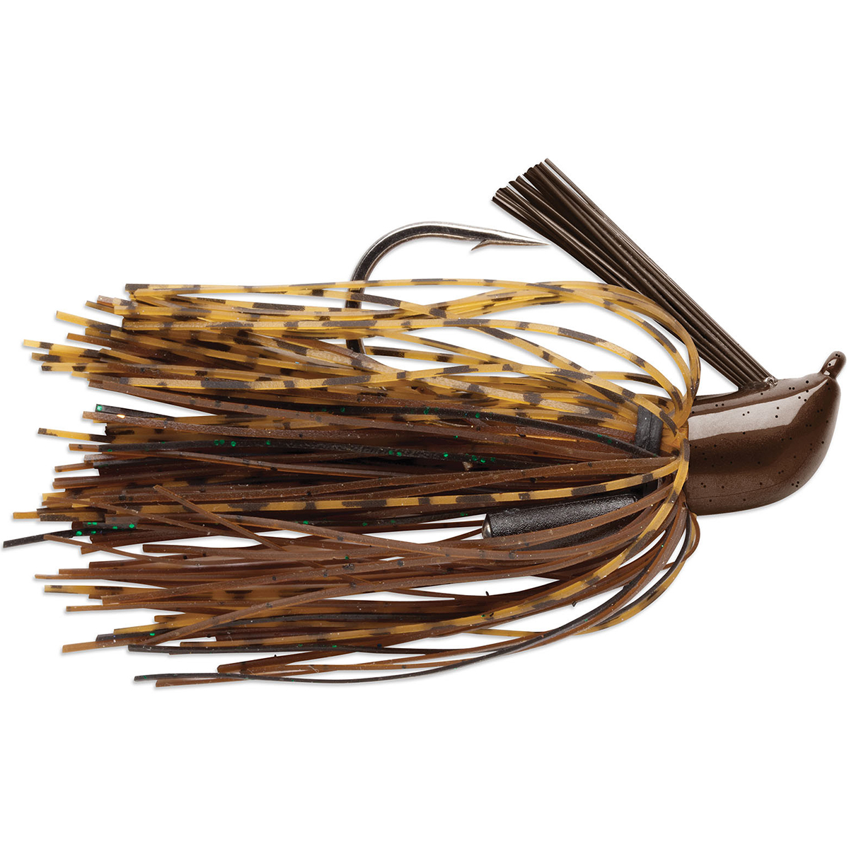 Terminator Pro Series Jig 1/2 oz Fishing Lure - Pumpkin Brown Black ...