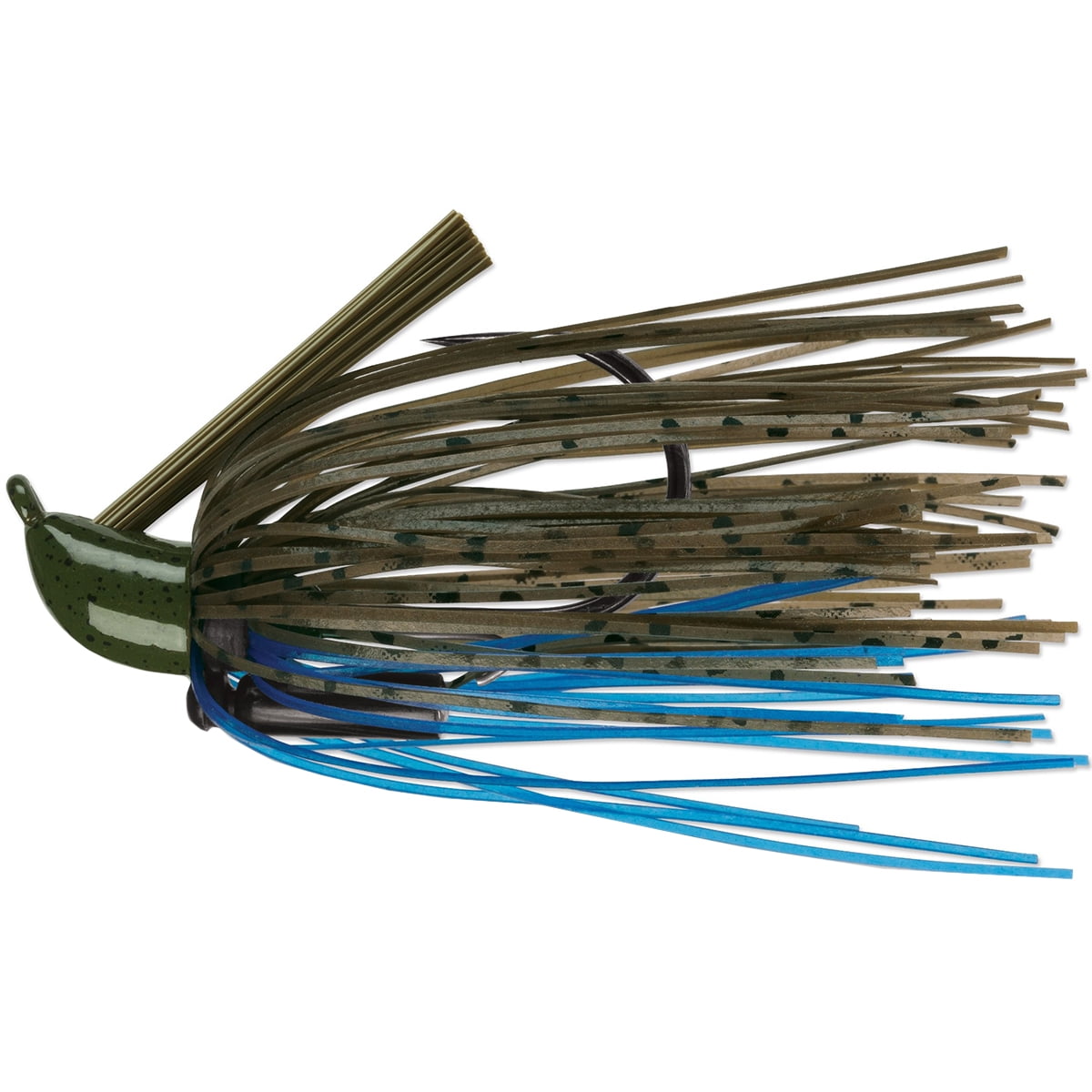 Terminator Pro Series Jig 1/4 oz Fishing Lure - Blue Olive - Walmart.com