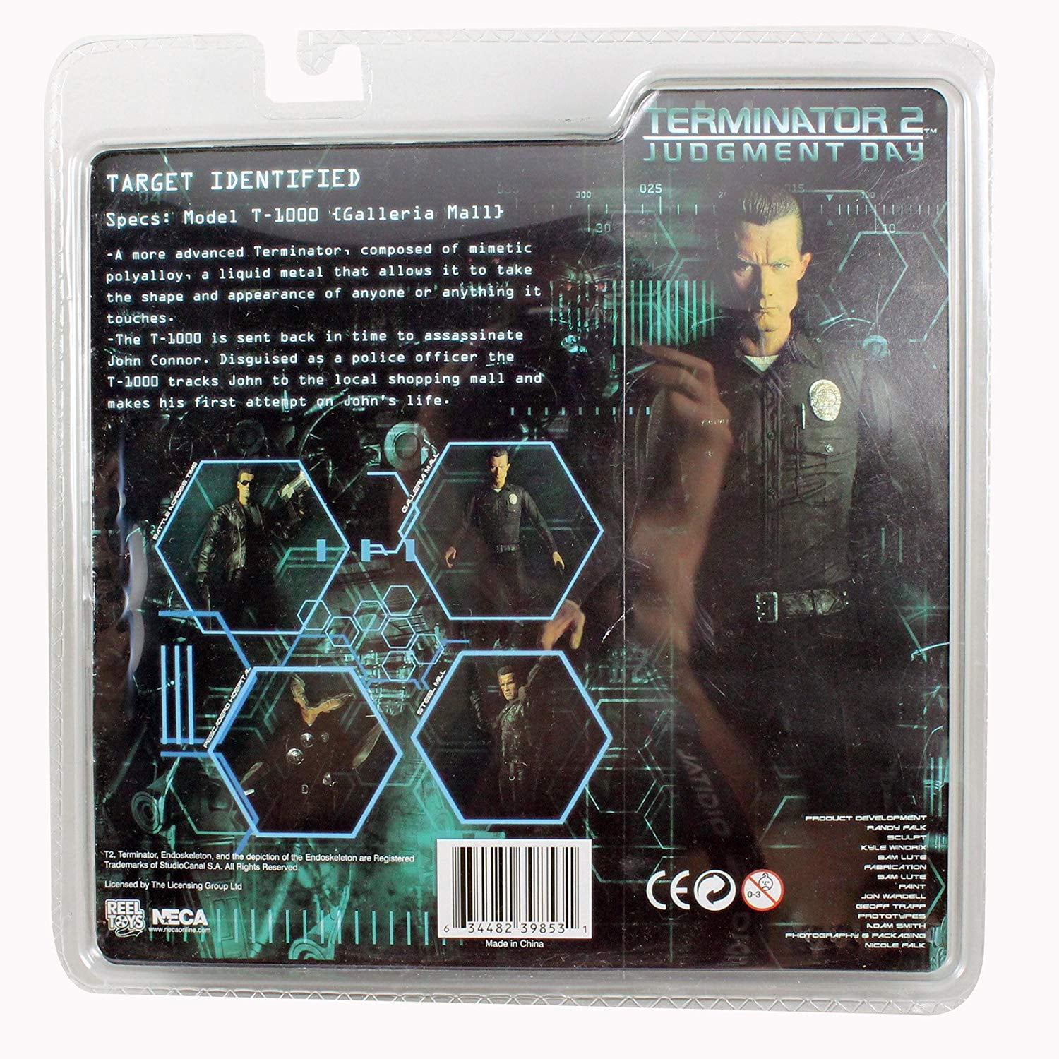 Terminator [Return] 2 Series 3 > T-1000 (Galleria Mall) Action Figure ...