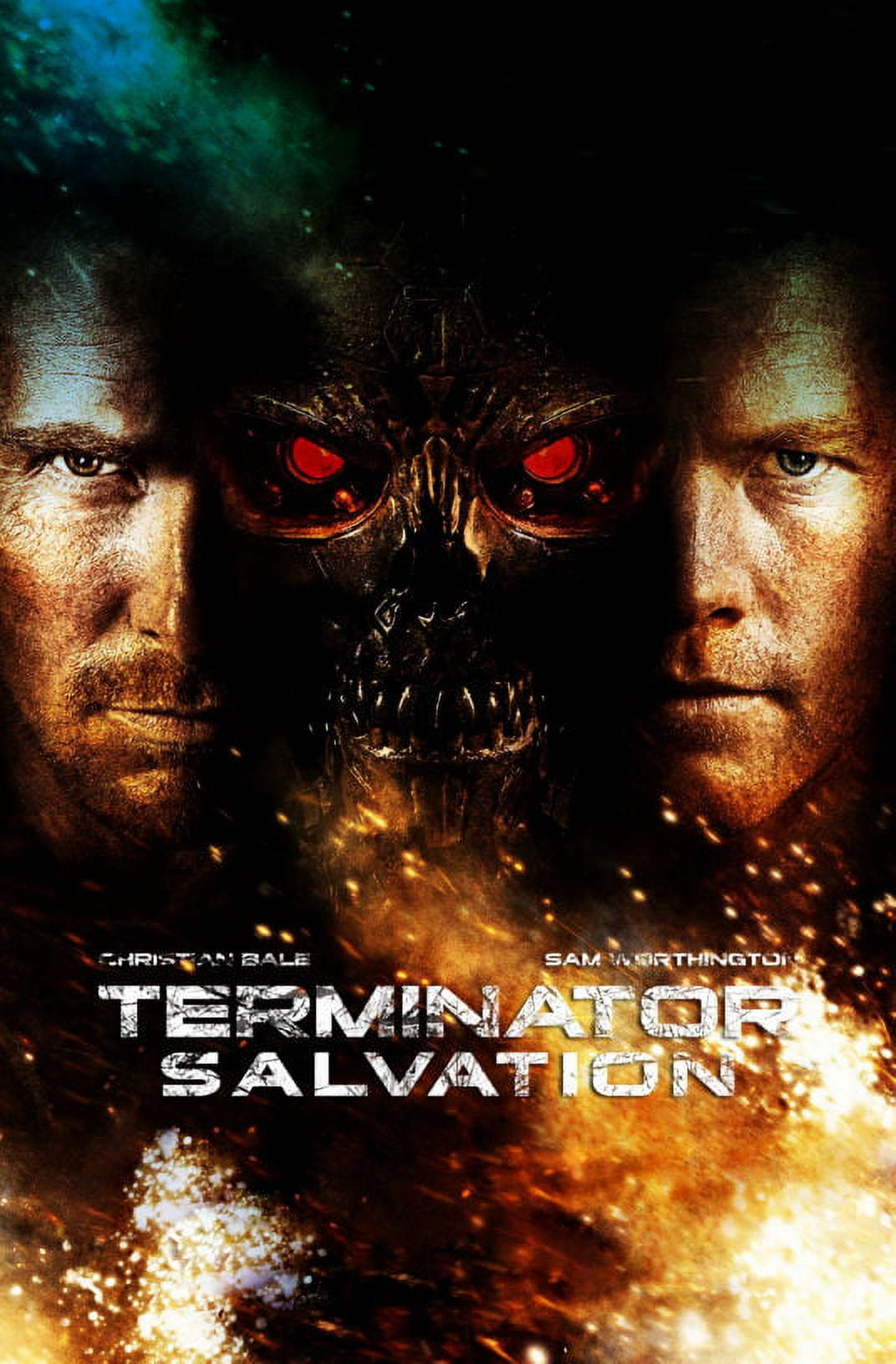 Terminator Salvation Movie poster Metal Print 12inx16in Multi-Color ...