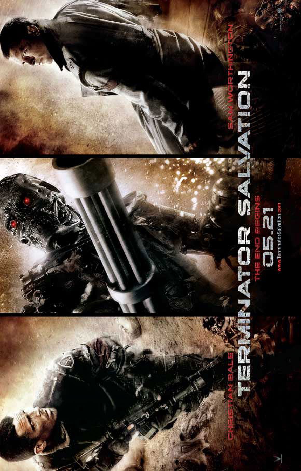 Terminator: Salvation - movie POSTER (Style F) (27" x 40") (2009 ...