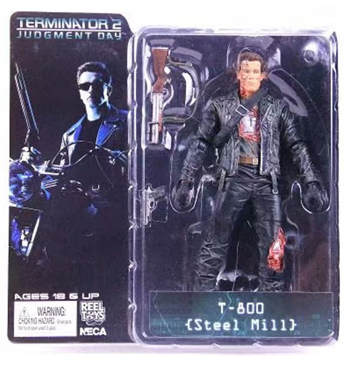 Terminator T-800 & T-1000 Endoskeleton Action Figures - Movie ...