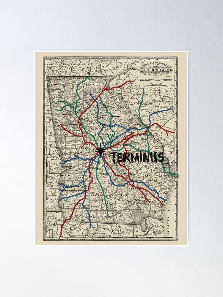 Terminus Map Poster - Walmart.com