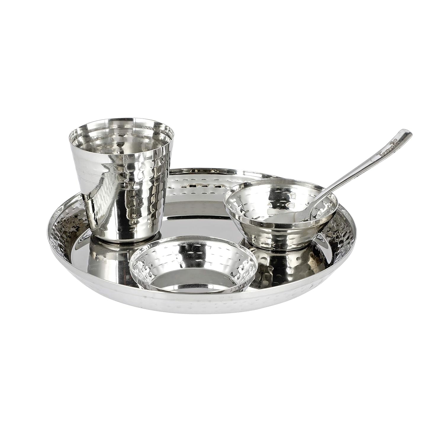 Terosa Cibo Classic Kids Dinner Set II Stainless Steel 5Pc - Walmart.com