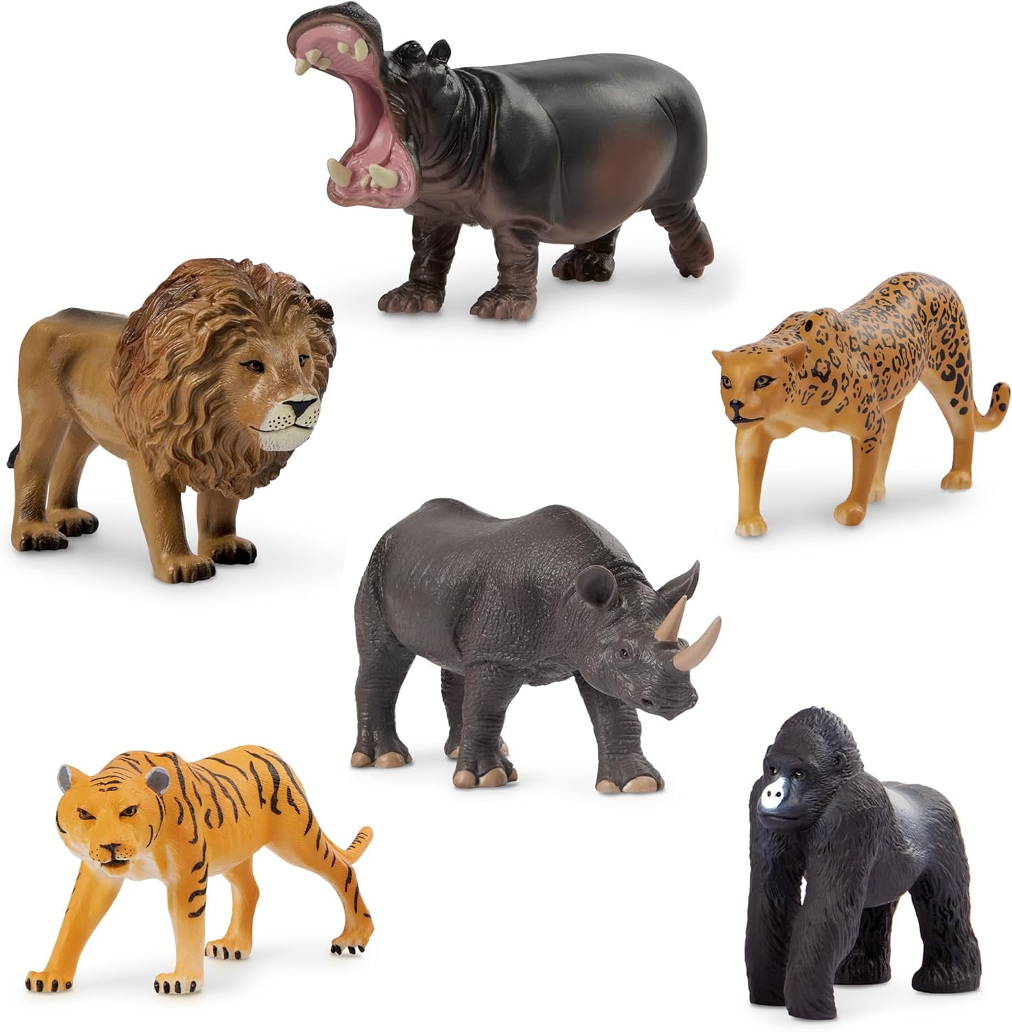 Terra by Battat – 4 Pieces Cheetah Family – 1 – 4-Inch Plastic Cheetah ...