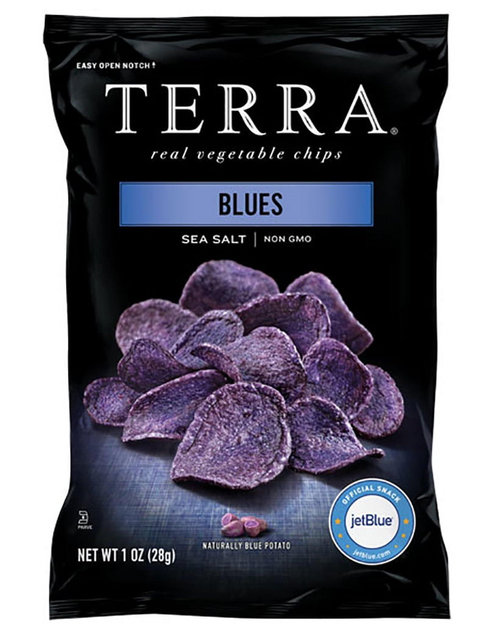Terra Blues Potato Chips - 1 oz. bag, 24 per case - Walmart.com