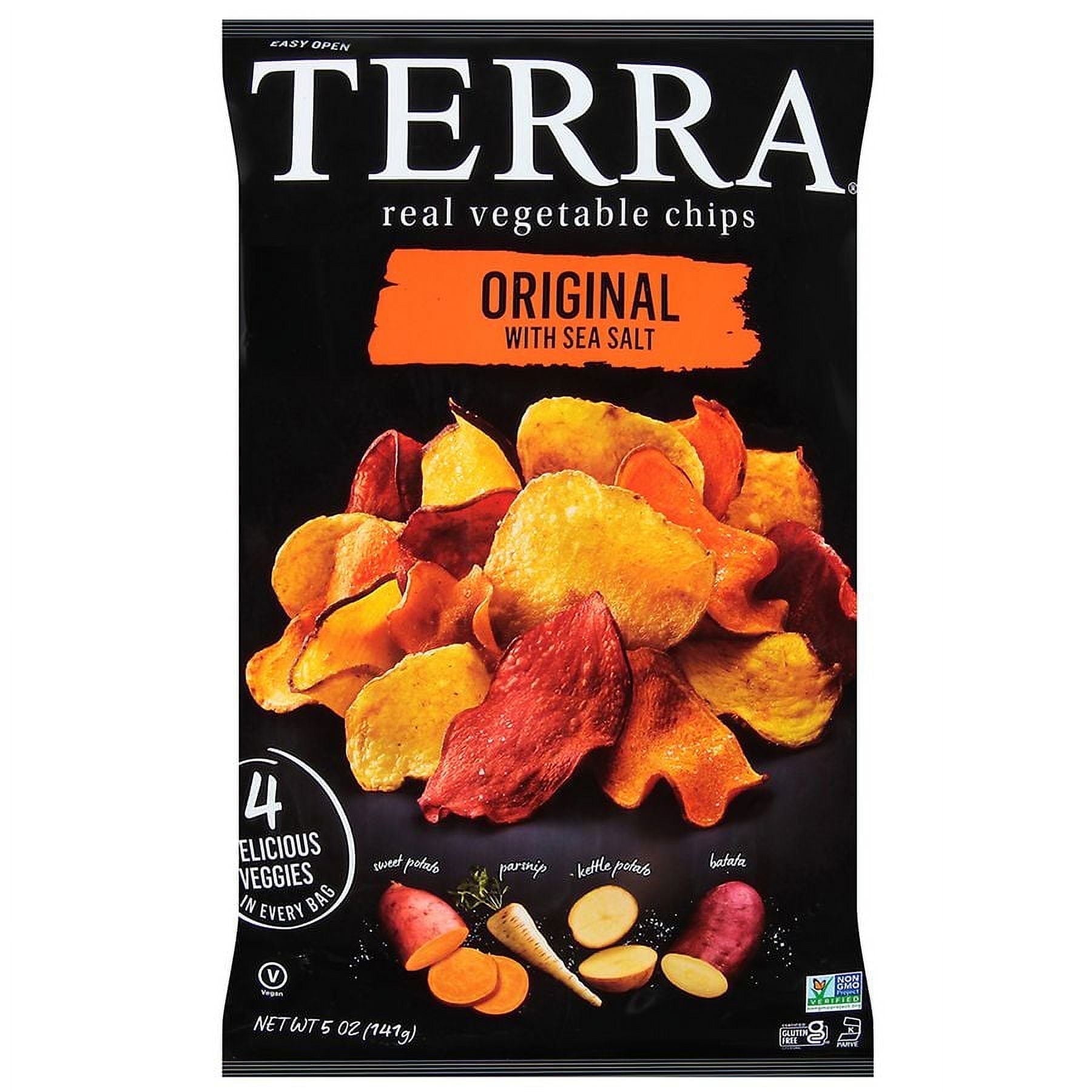 Terra Chips Original Real Vegetable Chips 5.0 oz Pack of 2 - Walmart.com