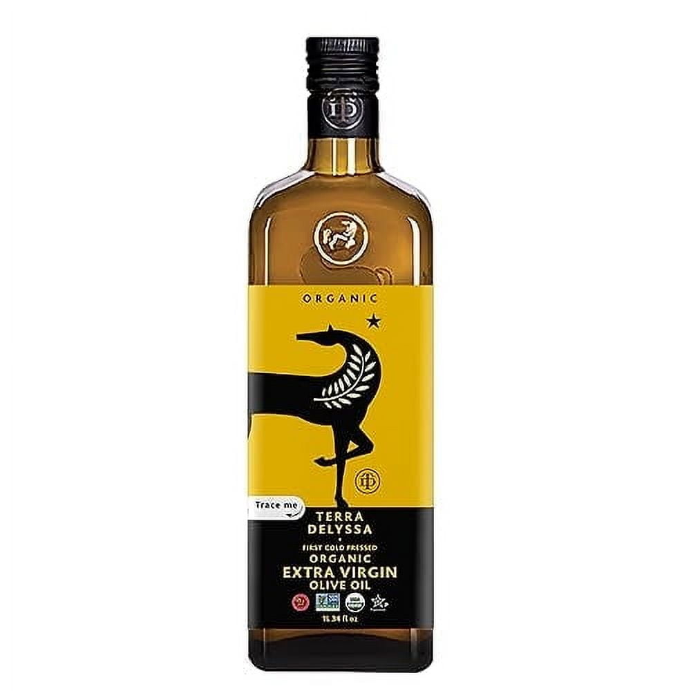 Terra Delyssa Organic Extra Virgin Olive Oil, First Cold Pressed ...