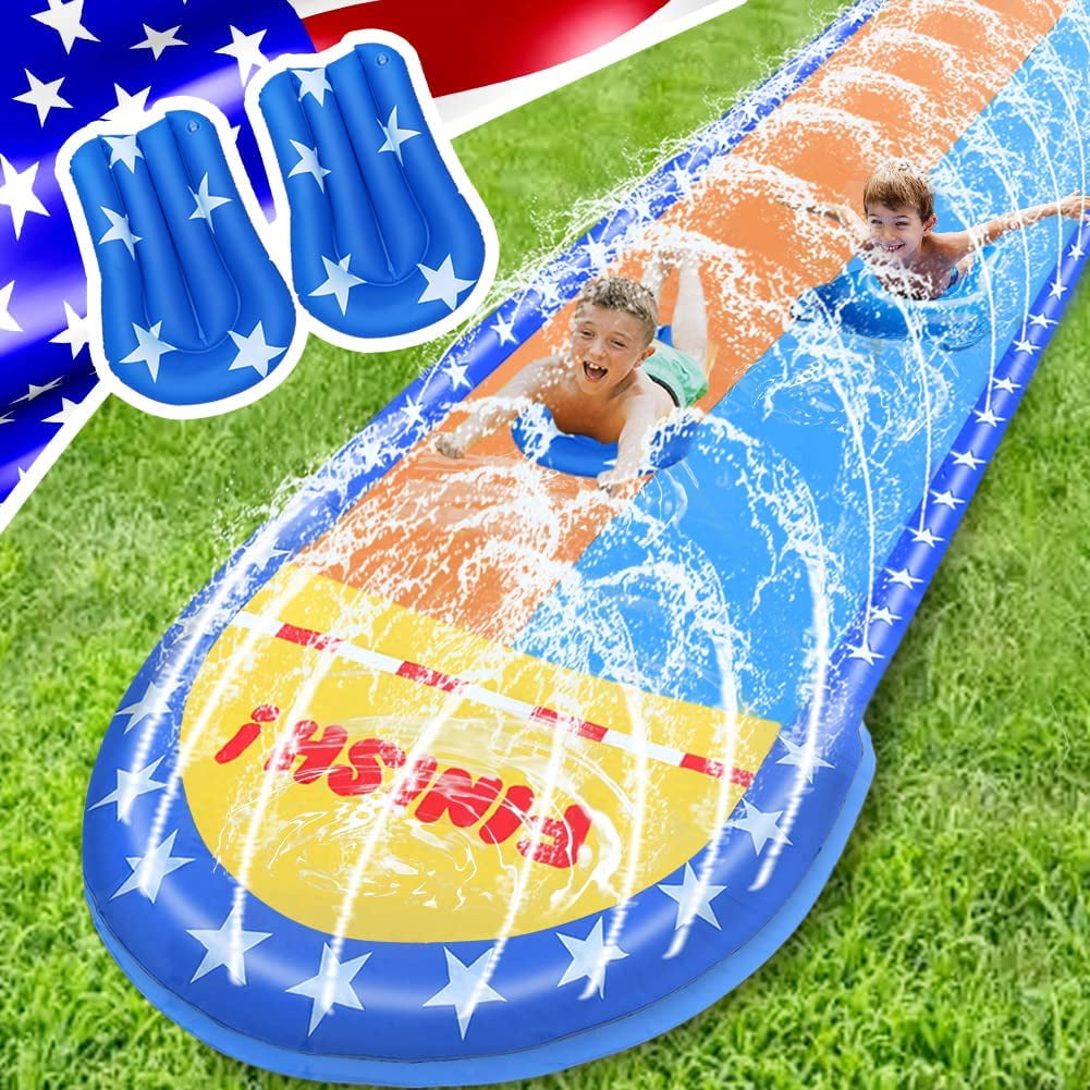Terra Durable Slip Water Slides for Children Extra Long and Wide 2 ...