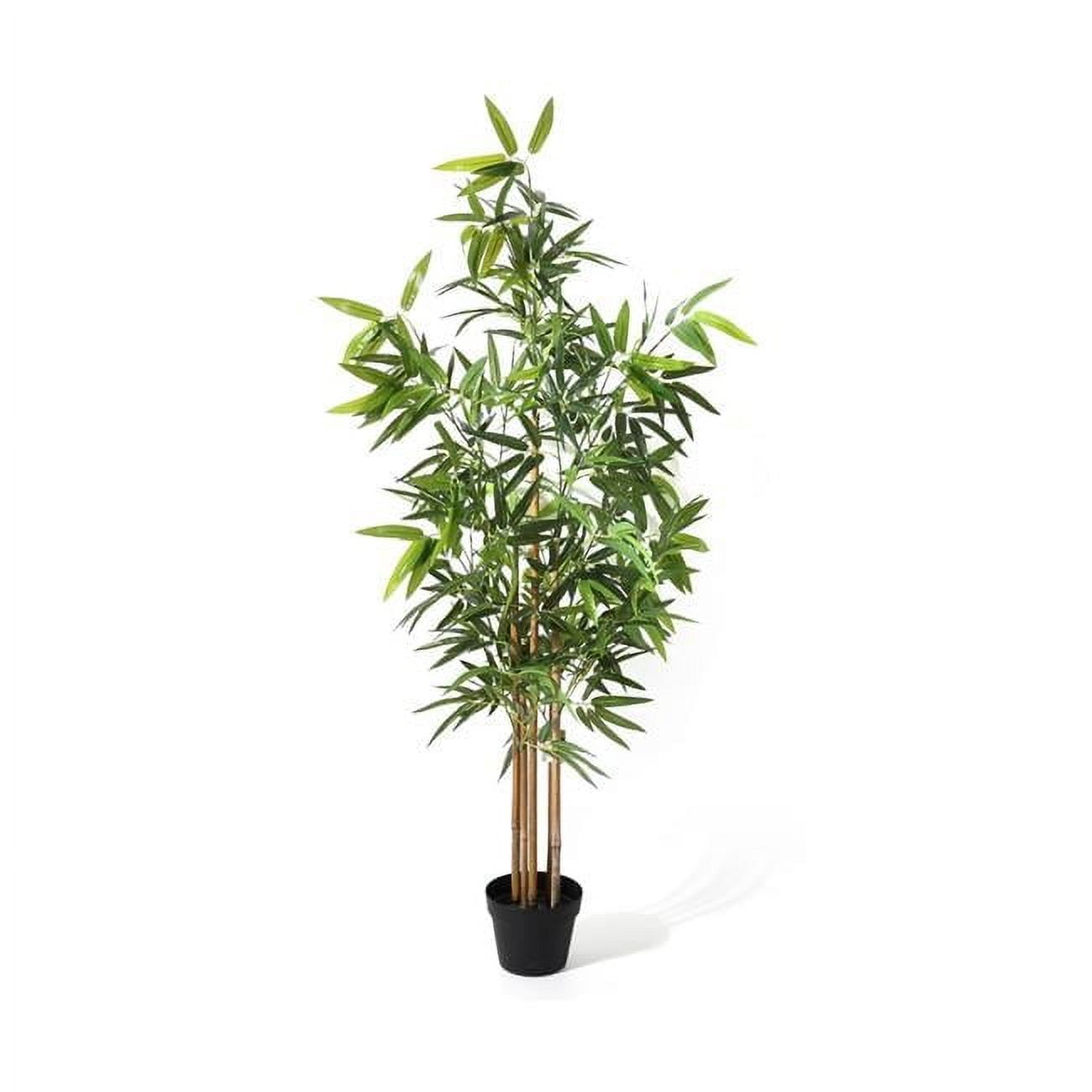 Terra Green Foliage 60 in. Faux Bamboo Artificial Tree with 631 Leaves ...