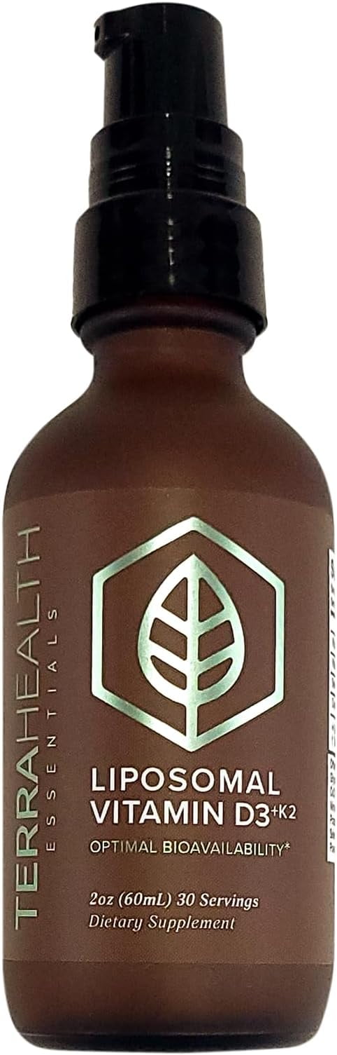 Terra Health Essentials - Liposomal Vitamin D3 + K2 | Bone Health ...