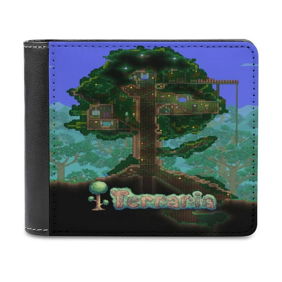 Terra-Ria0 Game Wallet for Men Leather Purse Clutch Card Holders Travel ...