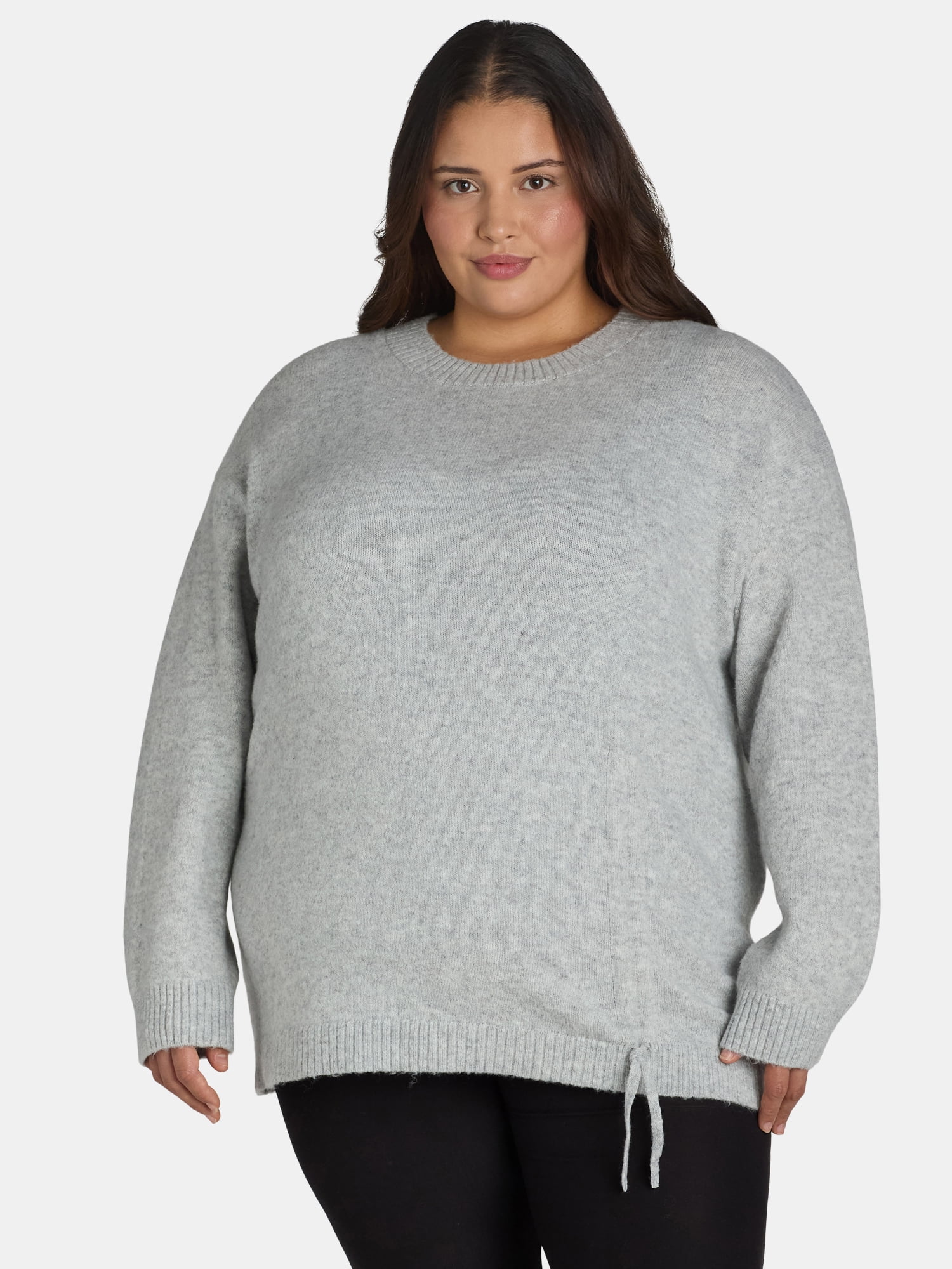 Terra & Sky Plus Cinch Waist Sweater Lightweight Knit Sizes 0X-5X ...