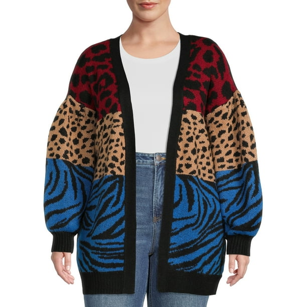 Terra & Sky Women's Open Front Cardigan - Walmart.com Terra & Sky Women's Open Front Cardigan - Walmart.com