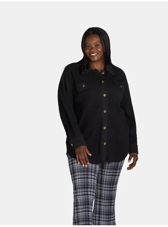 Womens Shackets in Womens Coats - Walmart.com