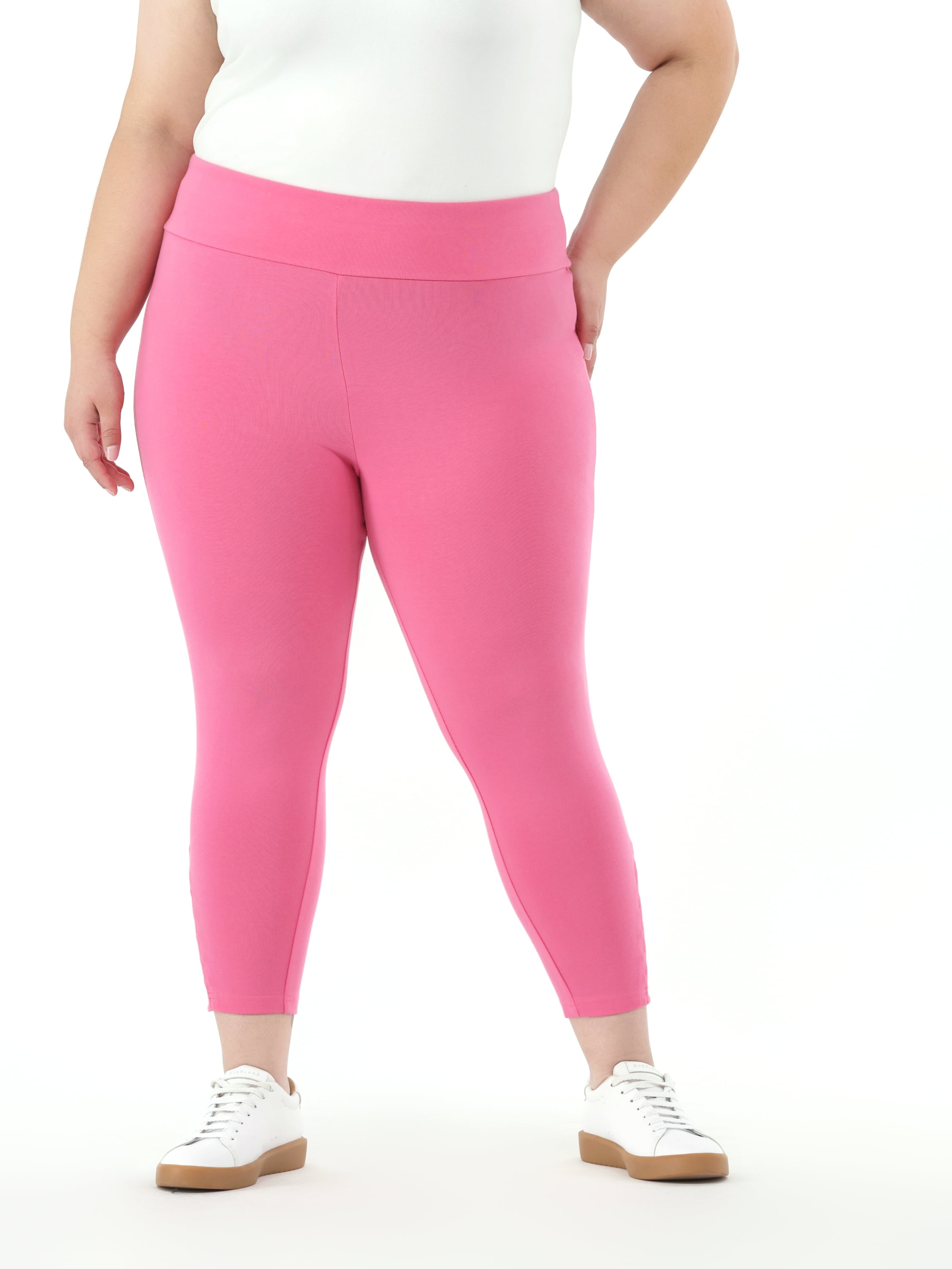 Terra & Sky Women's Plus Size Capri Ladder Legging, Sizes 0X-4X ...