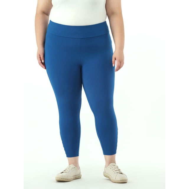 Terra & Sky Women's Plus Size Capri Ladder Legging, Sizes 0X-4X ...