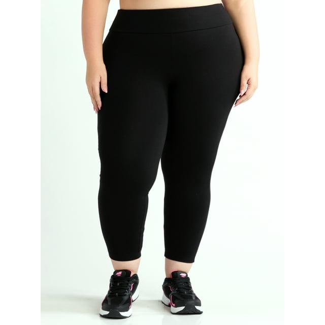 Terra & Sky Women's Plus Size Capri Legging - Walmart.com