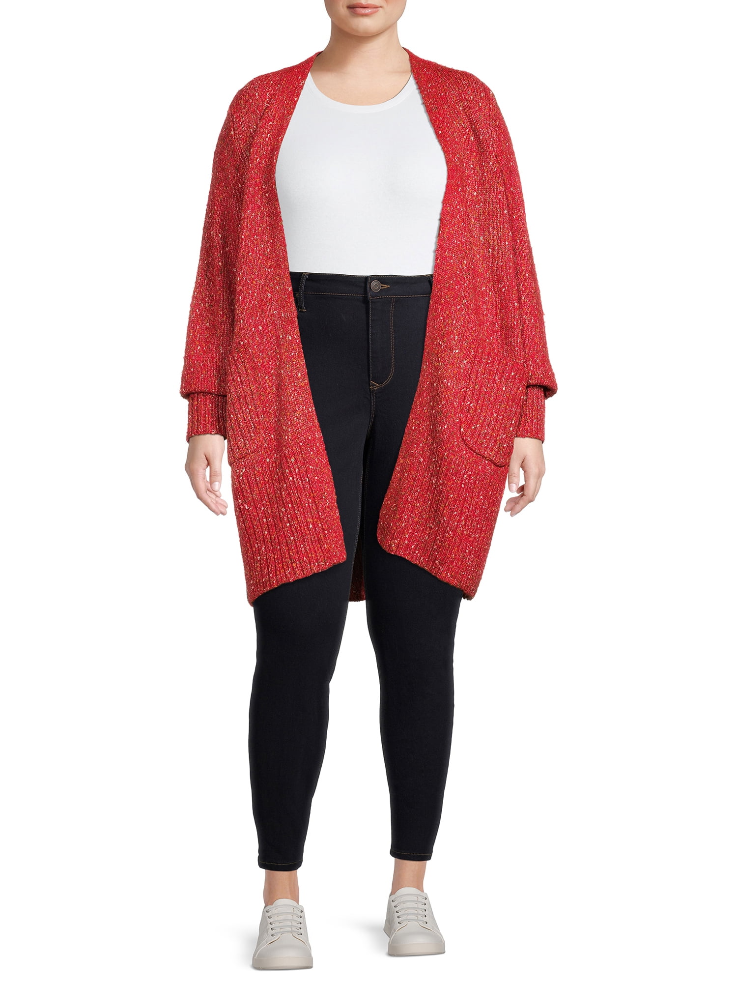 Terra & Sky Women's Plus Size Duster Cardigan - Walmart.com