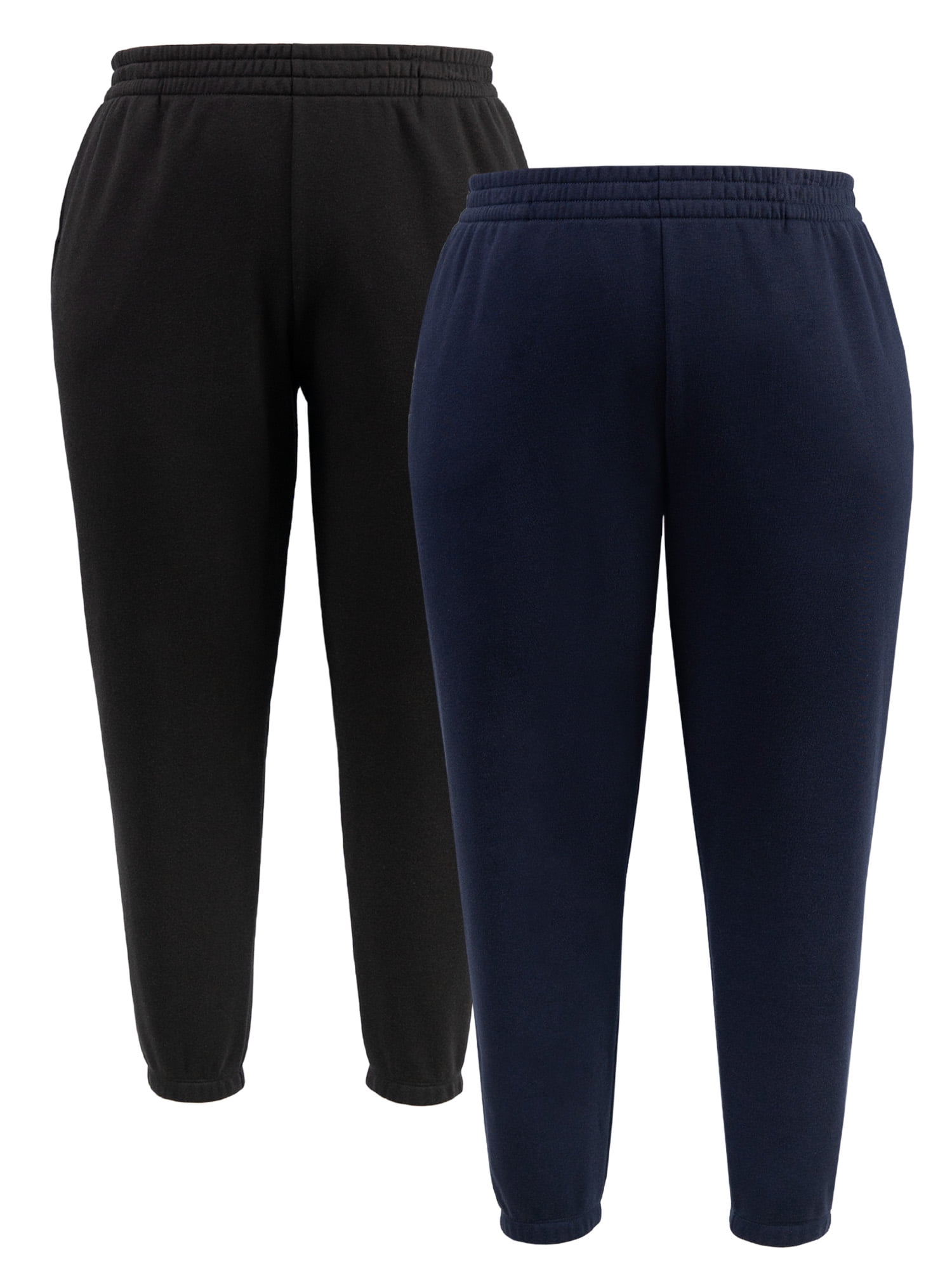 Terra & Sky Women's Plus Size Fleece Sweatpant, Available in 1,2, 3 ...