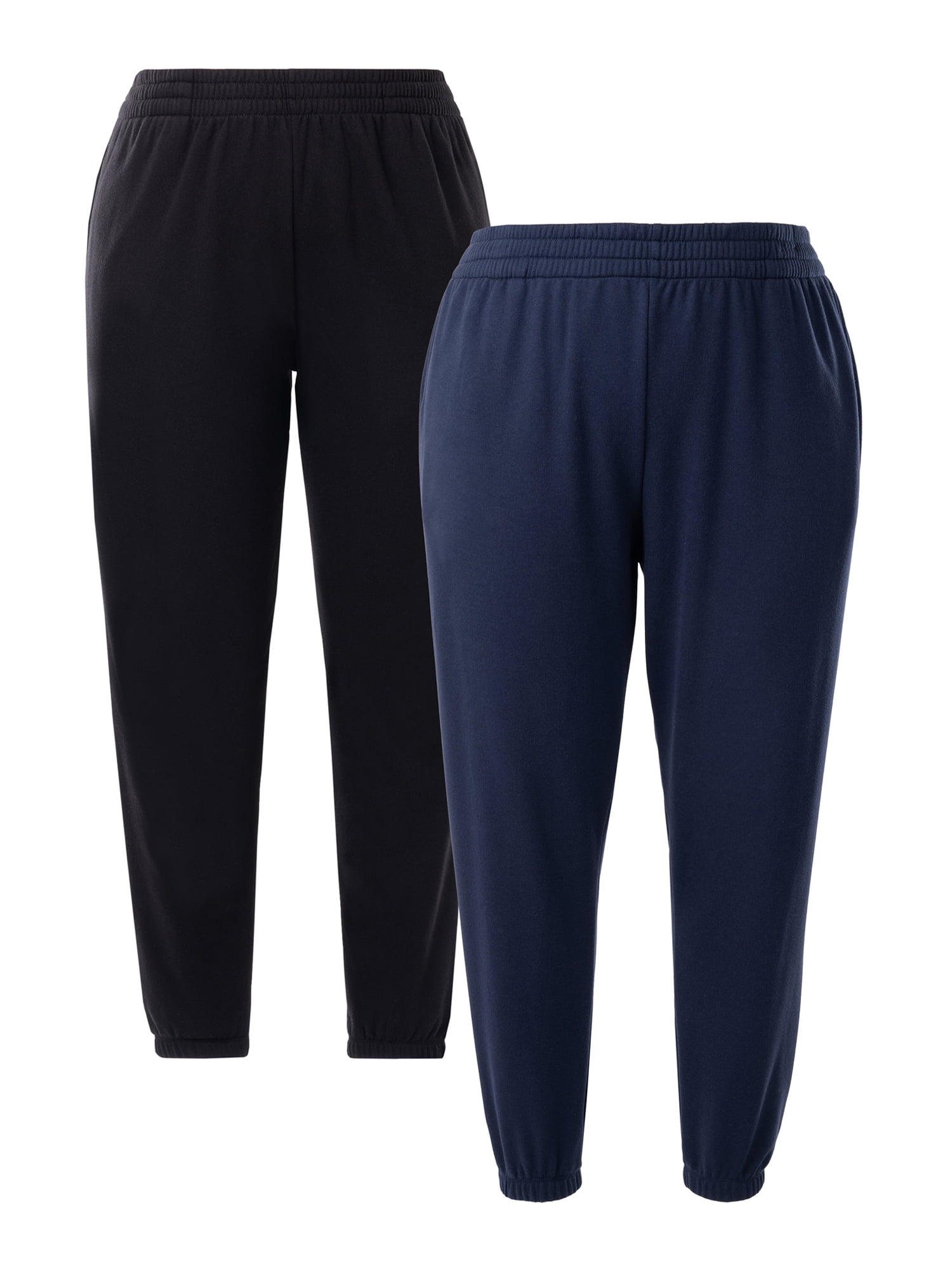 Terra & Sky Women's Plus Size Fleece Sweatpant, Available in 1,2, 3 ...