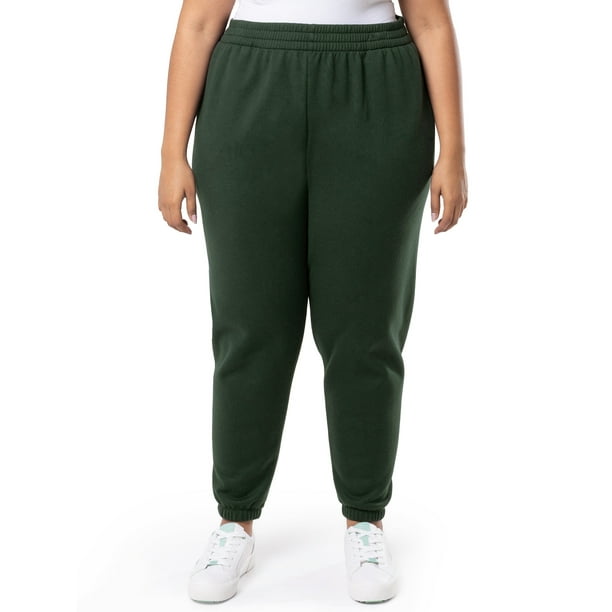 Terra & Sky Women's Plus Size Fleece Sweatpants, Sizes 0X-4X - Walmart.com
