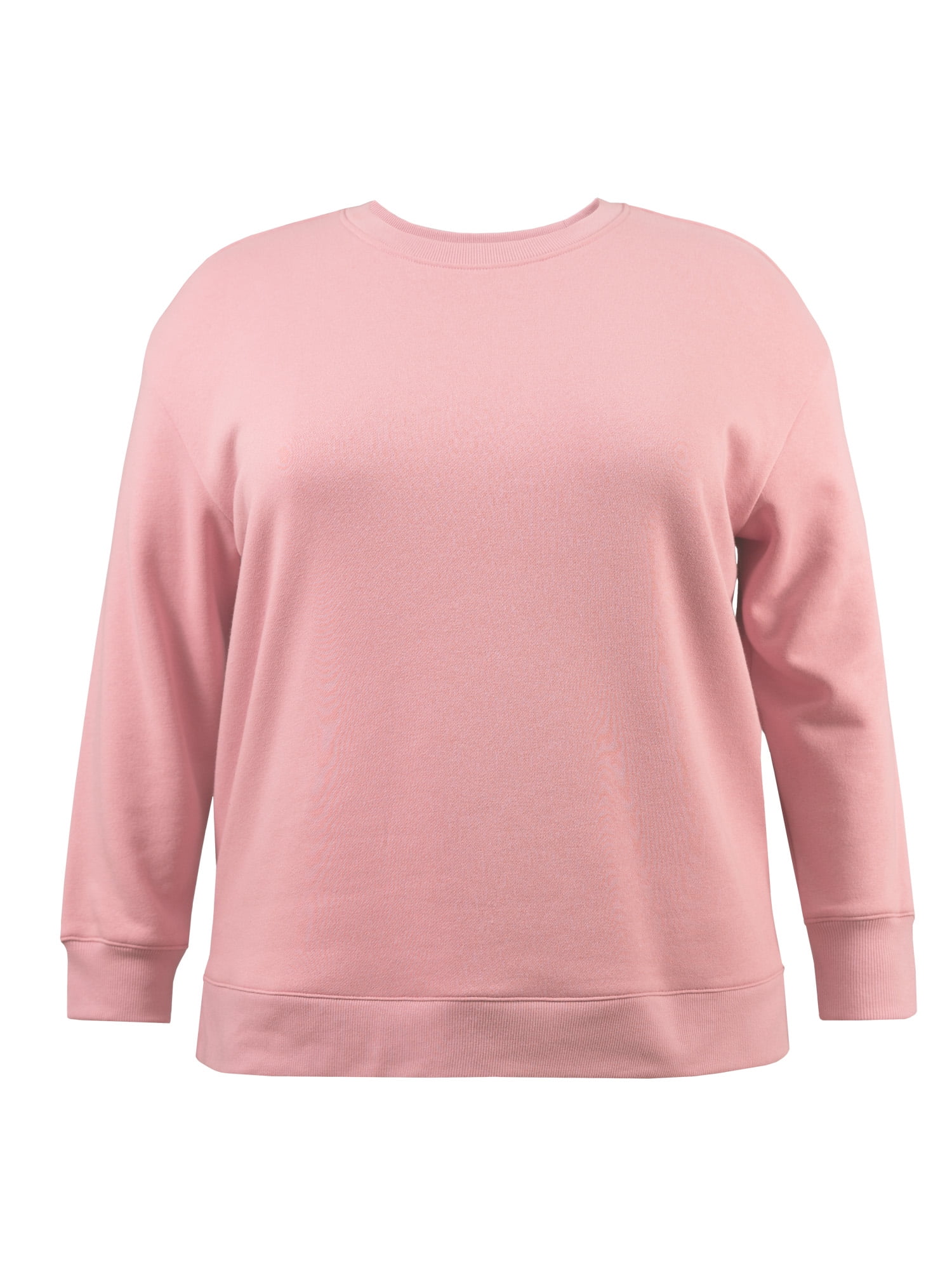 Terra & Sky Women's Plus Size Fleece Sweatshirt, Available in 1,2, and ...