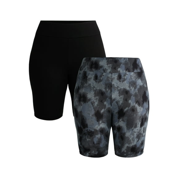 Terra & Sky Women's Plus Size Bike Short, Sizes 0X-5X - Walmart.com