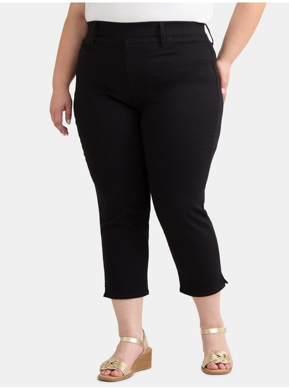 Plus Size Capris in Plus Size Pants - Walmart.com