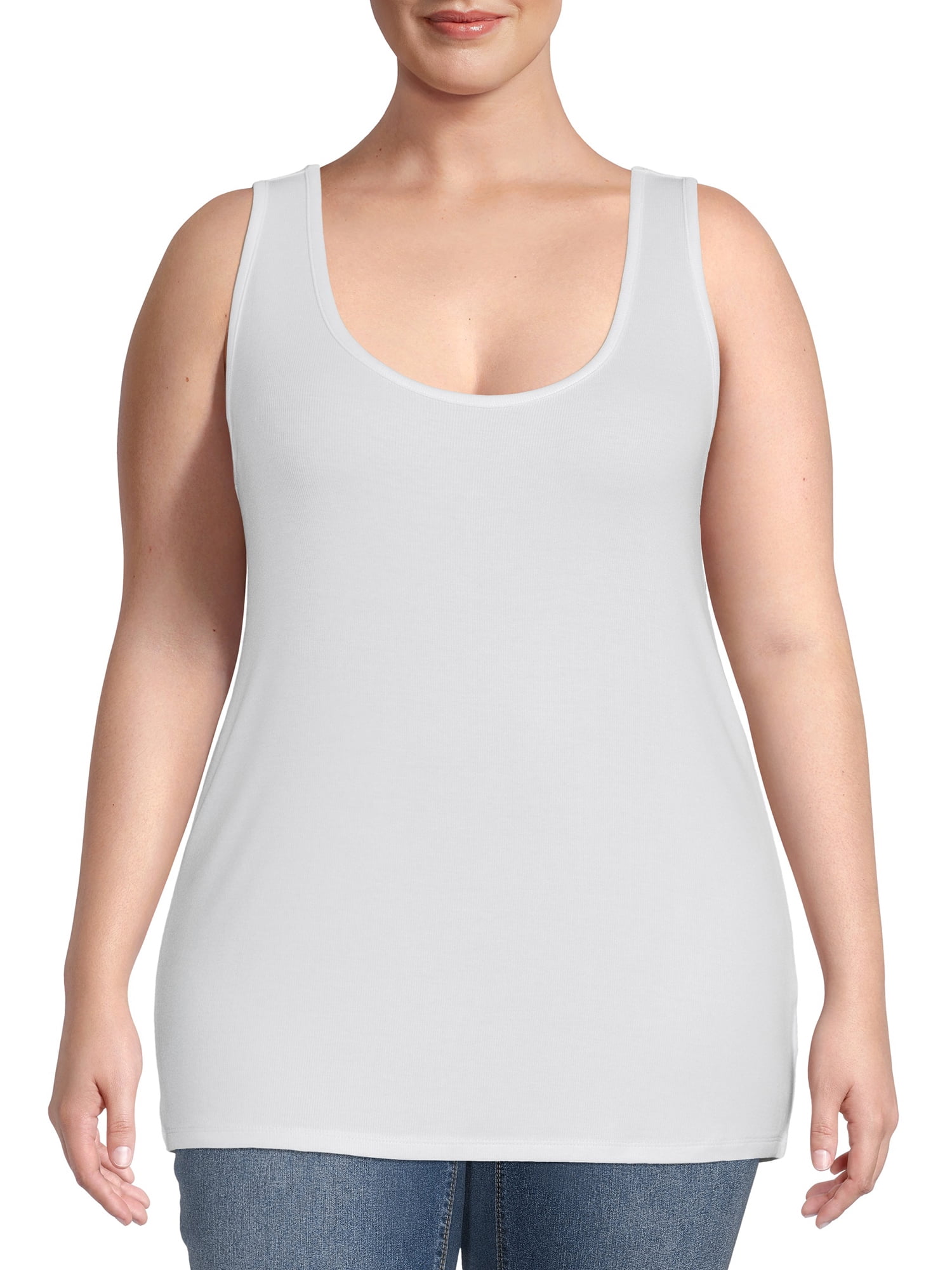 Terra & Sky Women's Plus Size Layering Tank Top - Walmart.com