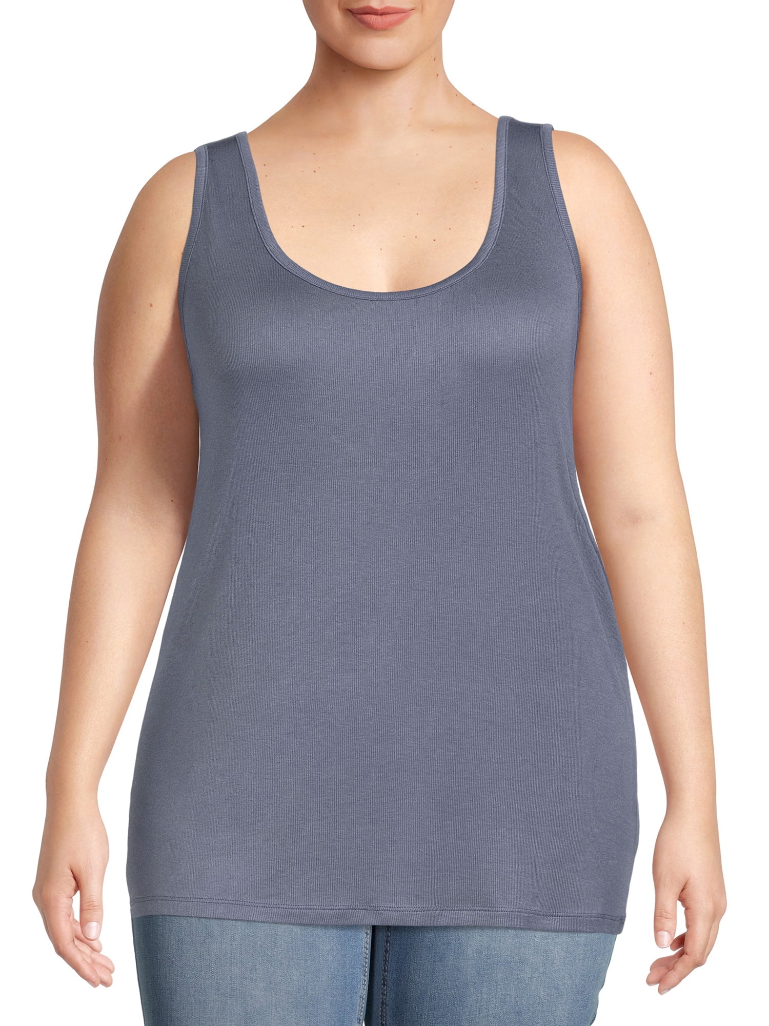 Terra & Sky Women's Plus Size Layering Tank Top - Walmart.com
