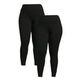 Terra & Sky Women's Plus Size Legging 2-Pack - Walmart.com