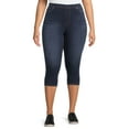 Terra & Sky Women's Plus Size Pull-On Capris - Walmart.com