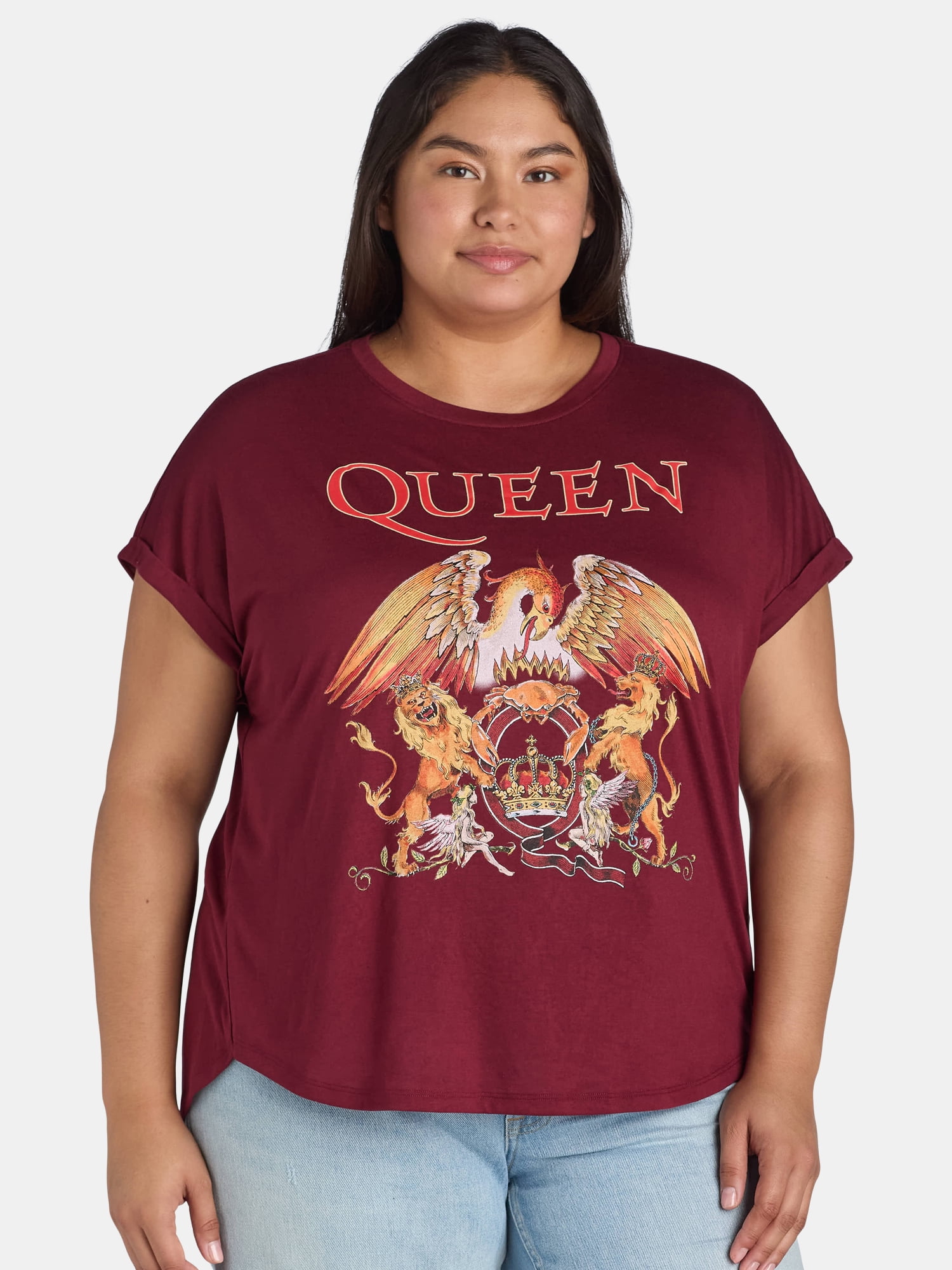 Terra & Sky Queen Graphic Tee - Plus Size 0X-5X - Walmart.com