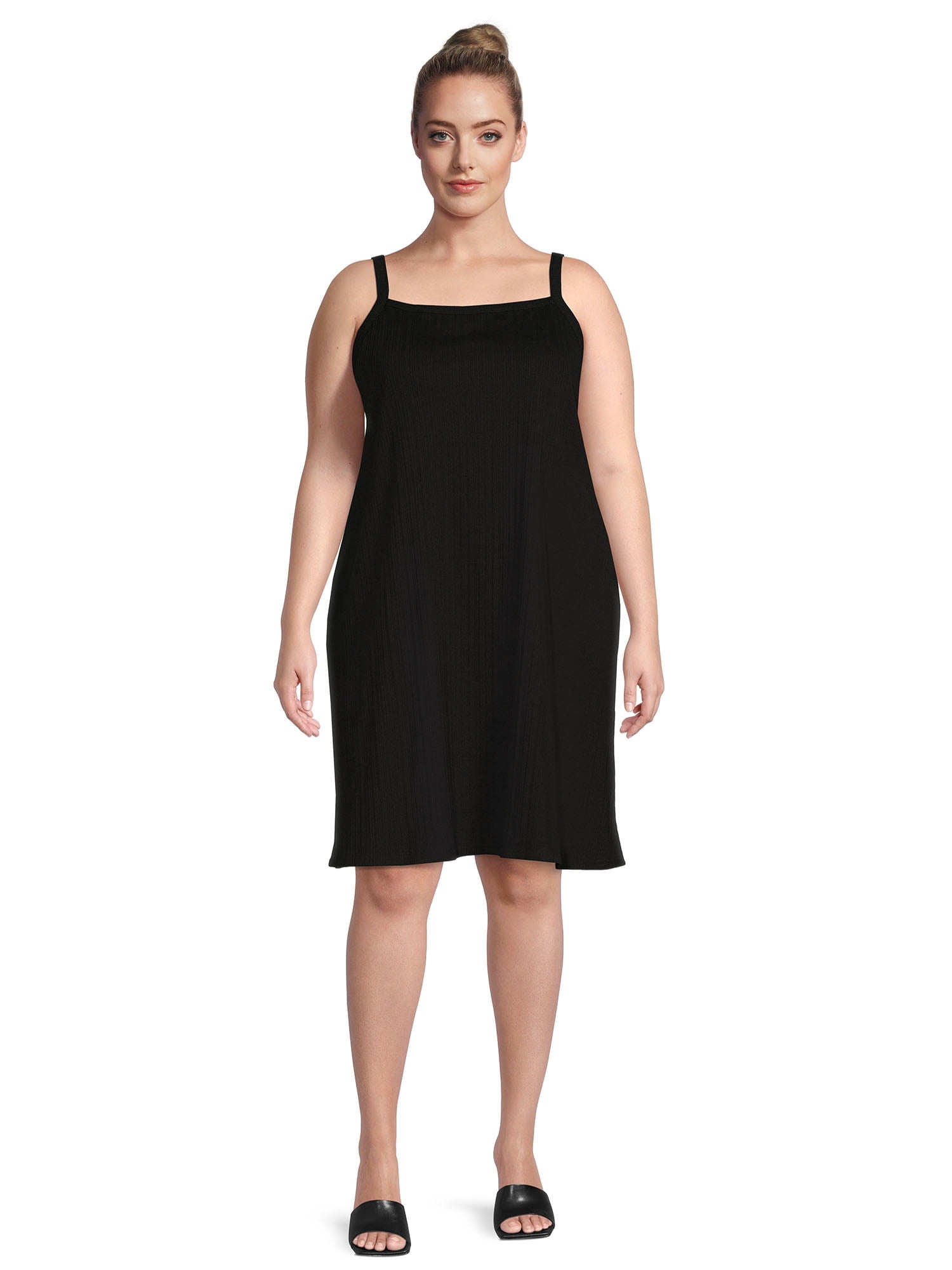 Terra & Sky Women’s Plus Size Reversible Tank Dress - Walmart.com