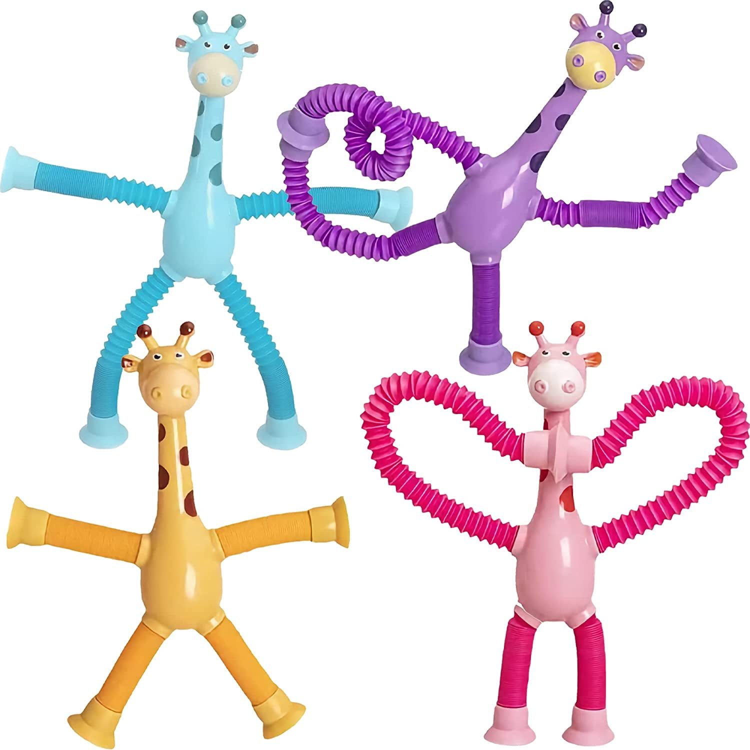 Terra Terra & Lightweight 4 Pieces LED Telescopic Suction Cup Giraffe ...