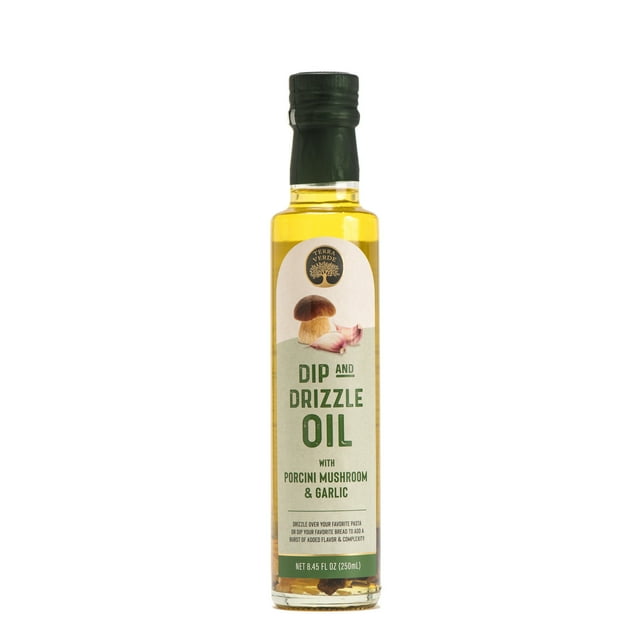 Terra Verde Dip & Drizzle Oil - Porcini & Garlic 8.45floz - Walmart.com