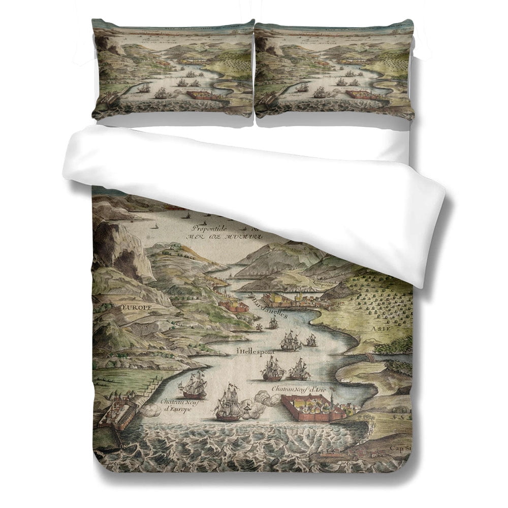 Terra Volcano Duvet Cover Set King Double Full Twin Single Size Bed ...
