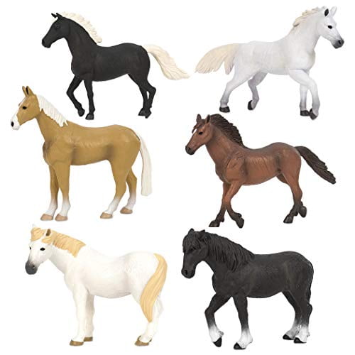 Terra by Battat - Horses Set - Detailed Miniature Horse Toys with Toy ...