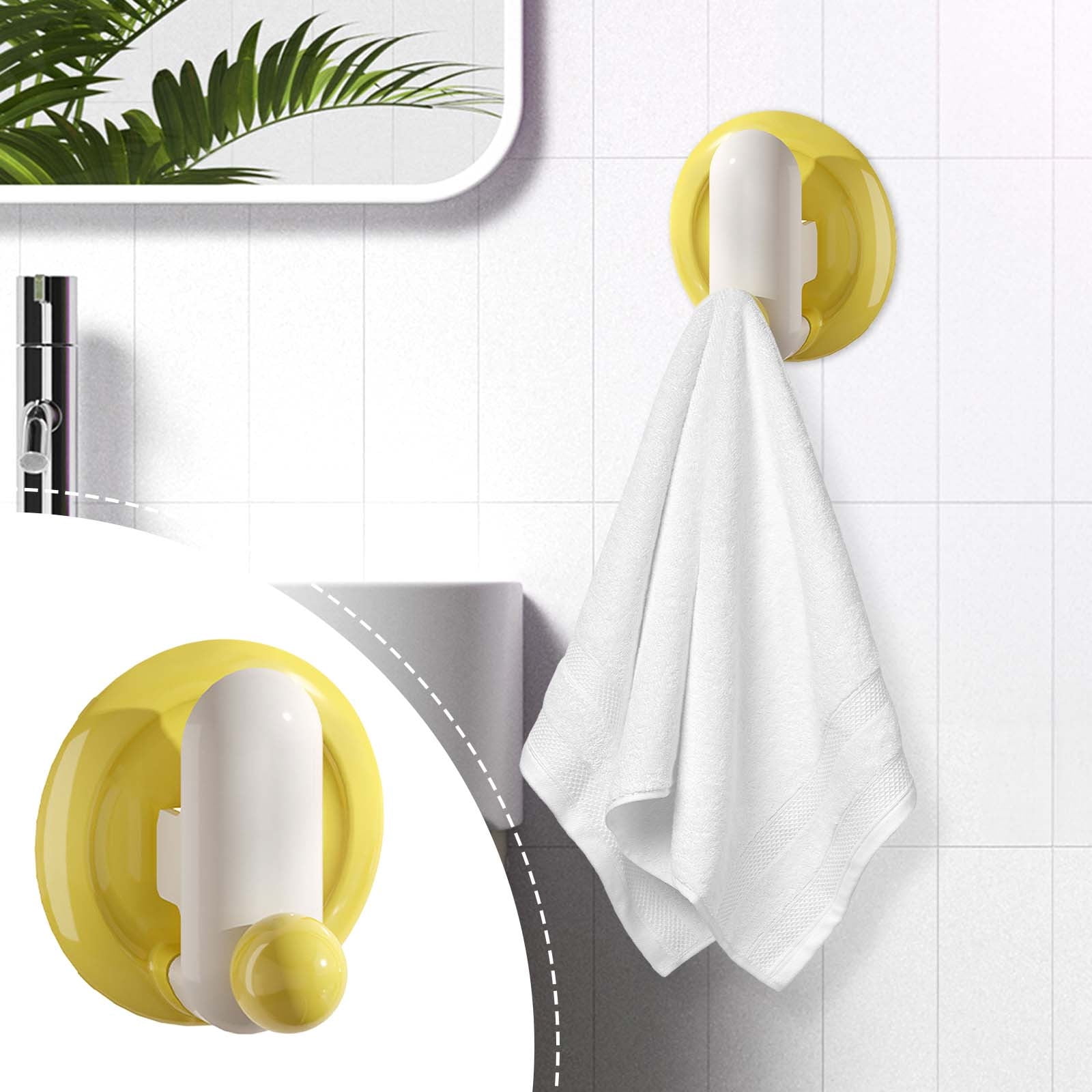 Pxyqht Toothpaste Rack Clip, Bathroom Wall Hanging Facial Cleanser ...