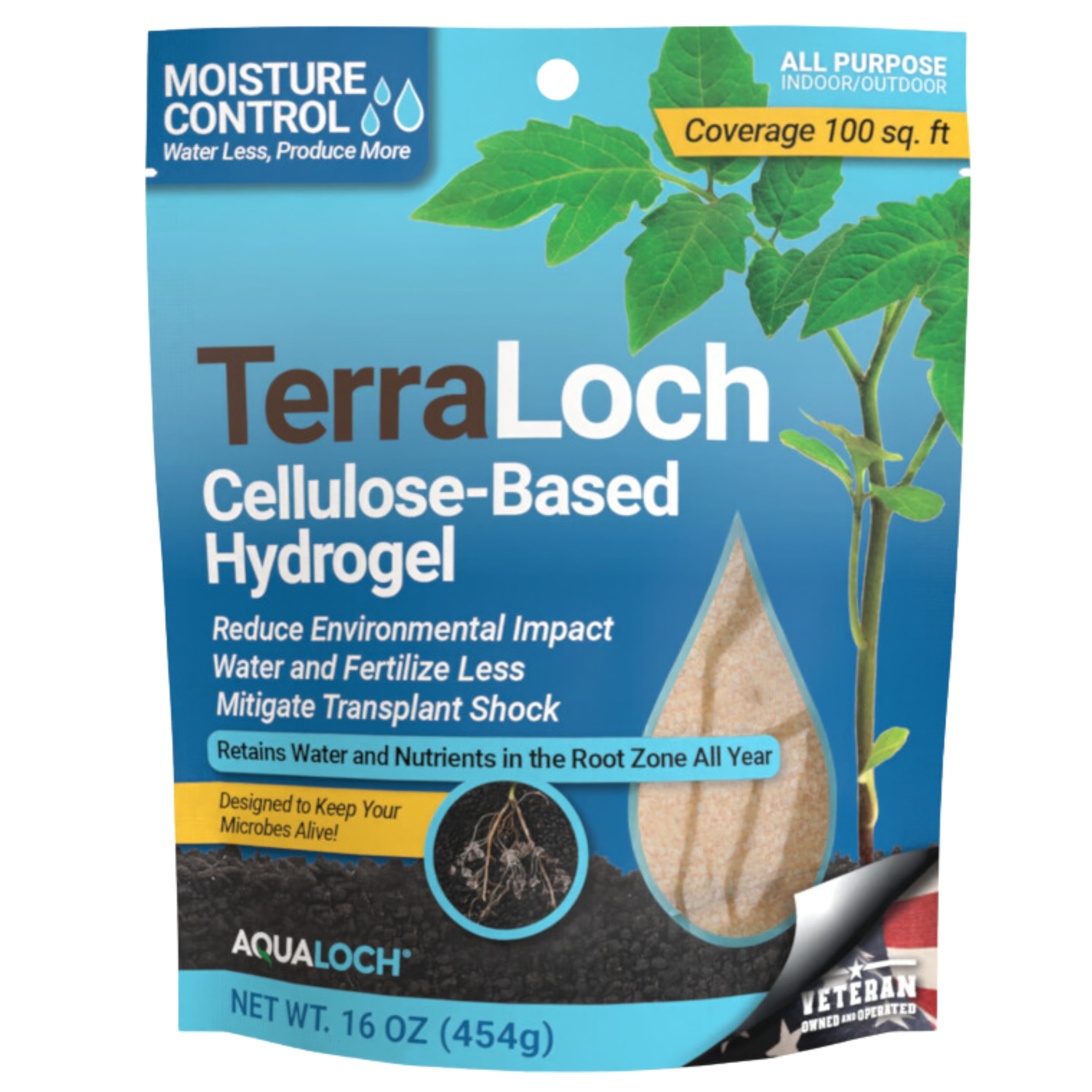 TerraLoch Cellulose-Based Hydrogel - Walmart Business Supplies