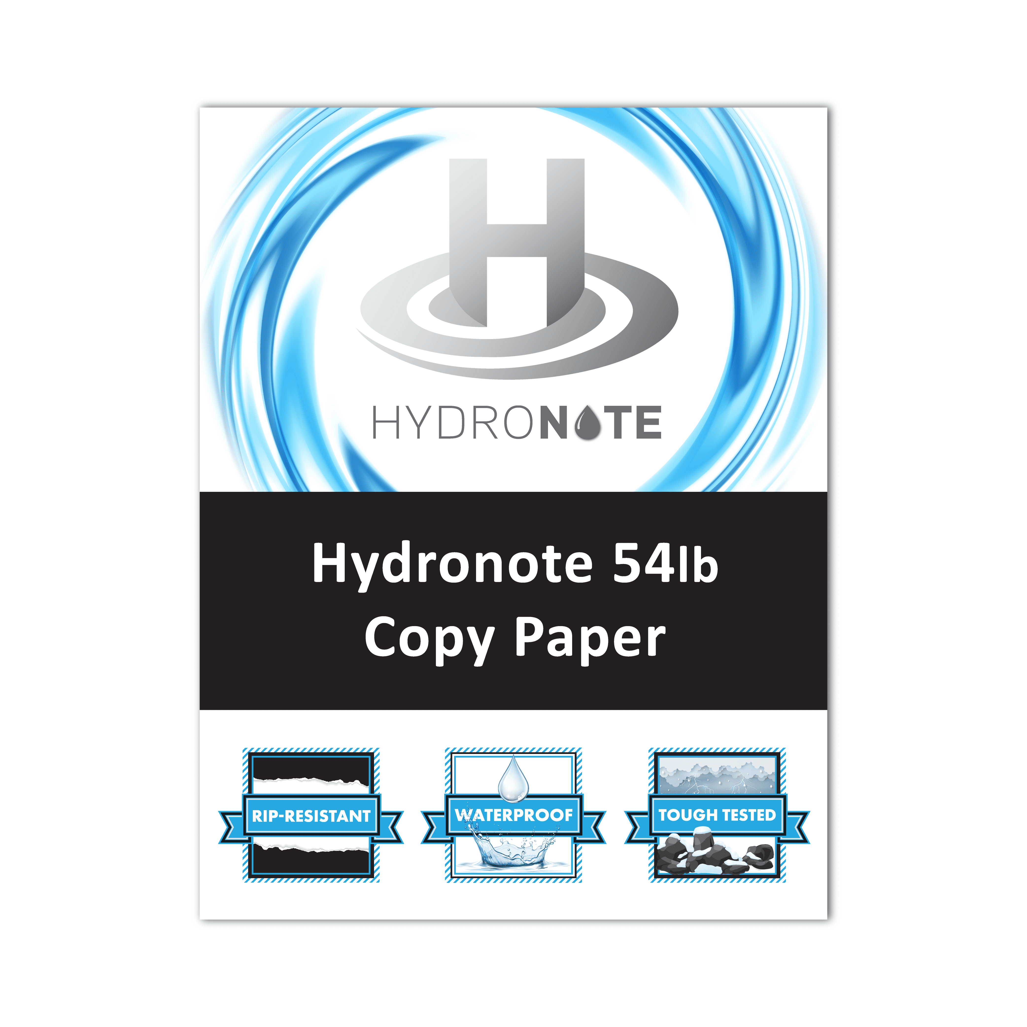 TerraSlate Waterproof Paper | Hydronote 54lb Bond | 8.5" x 11" Letter ...