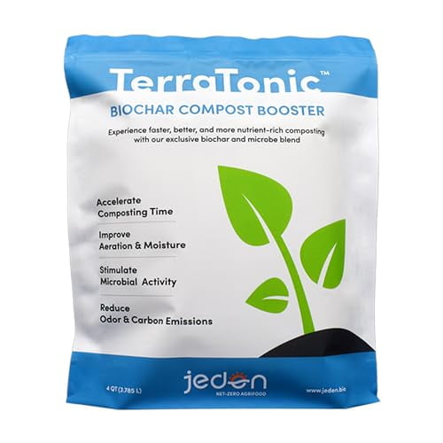 TerraTonic Biochar: Organic Compost Accelerator with Beneficial ...
