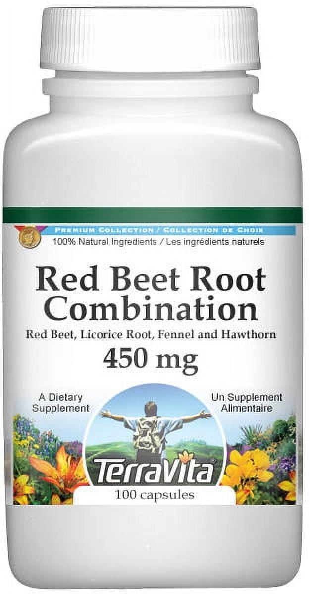 TerraVita Red Beet Root Combination - Red Beet, Licorice Root, Fennel ...