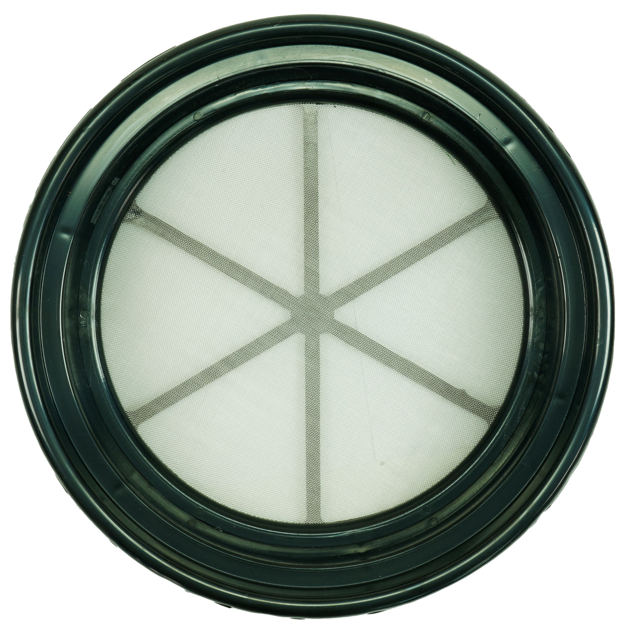TerraX 13-1/4” Gold Classifier Sifting Pan 1/30 Mesh, Black Plastic ...