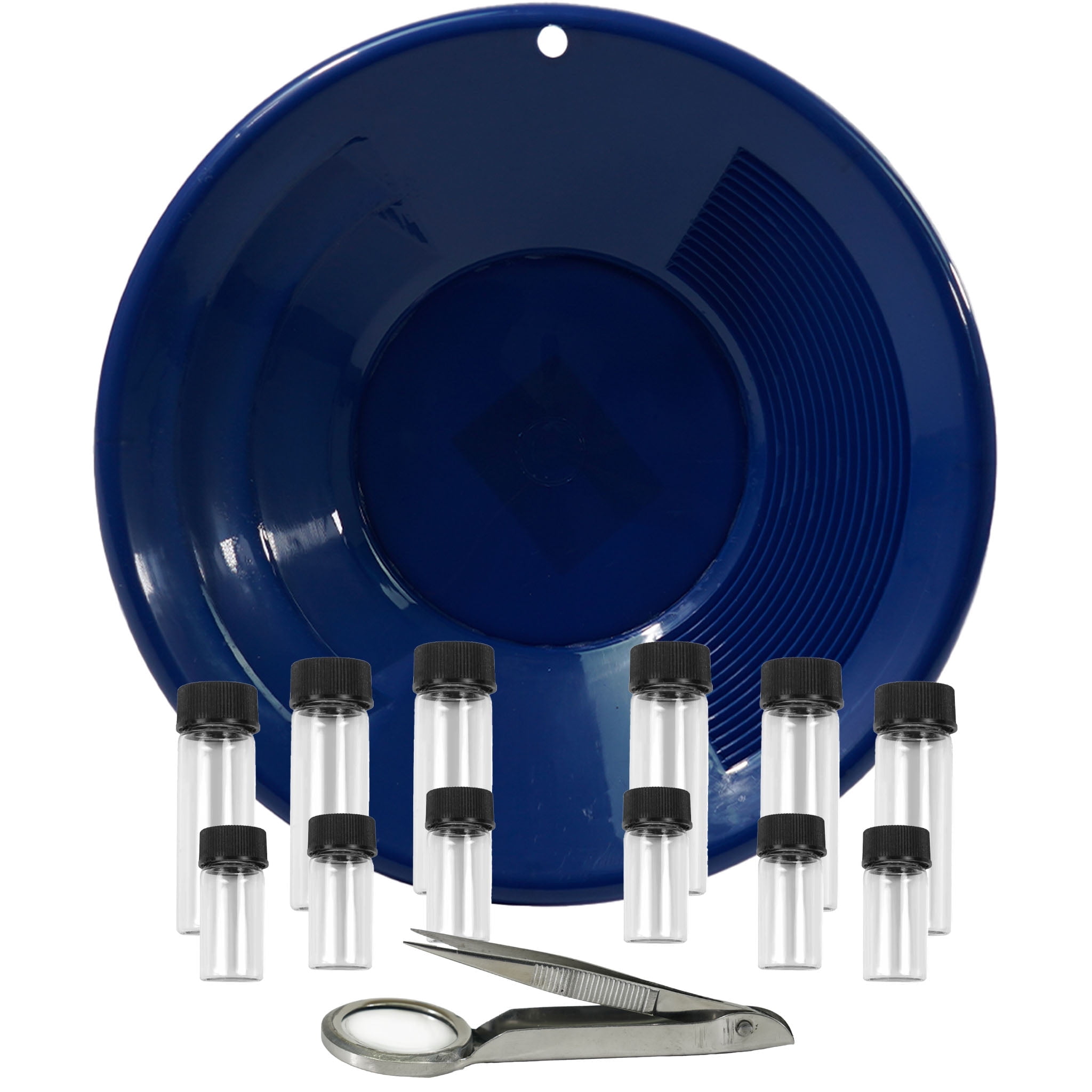 TerraX Finishing Gold Prospecting Equipment Kit with Glass Vials, Gold ...