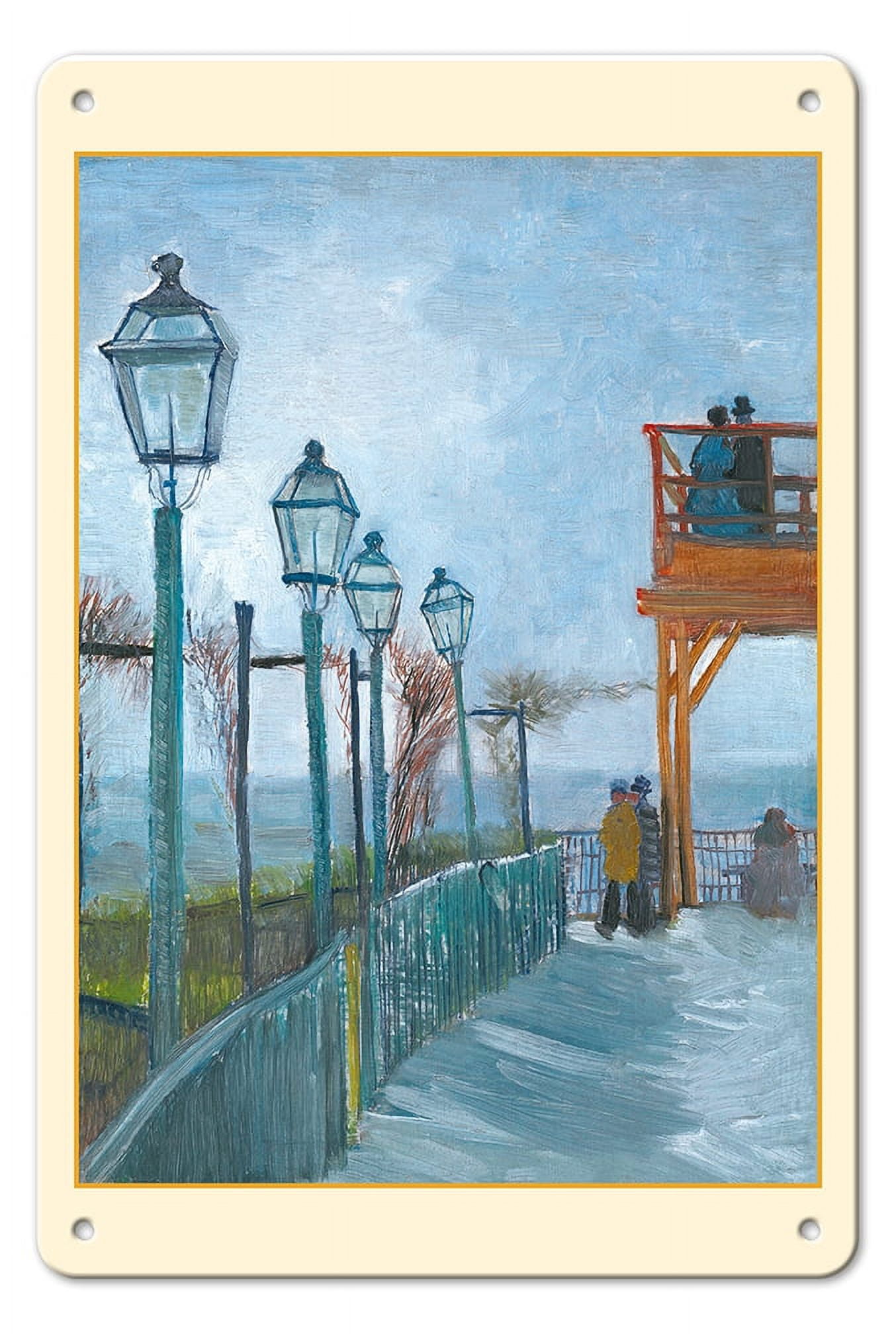 Terrace and Observation Deck at the Blute-Fin Montmartre Windmill ...